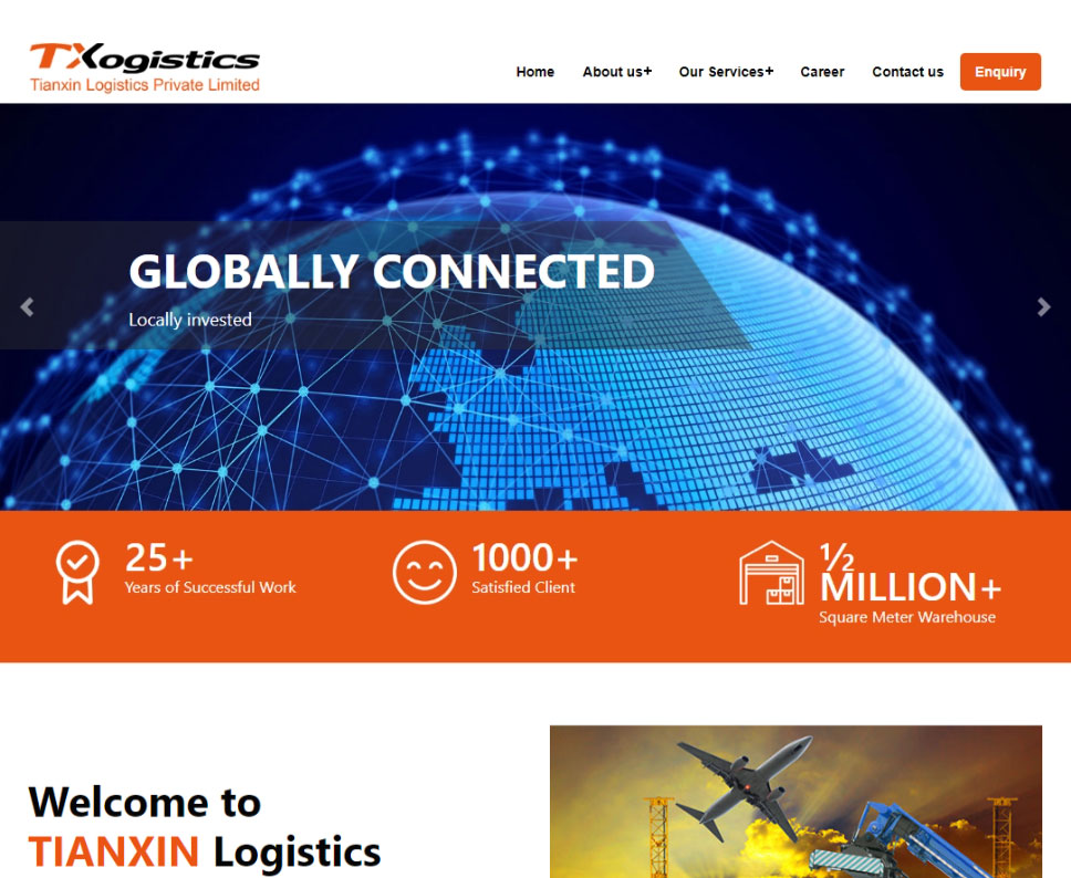 Welcome to TIANXIN Logistics